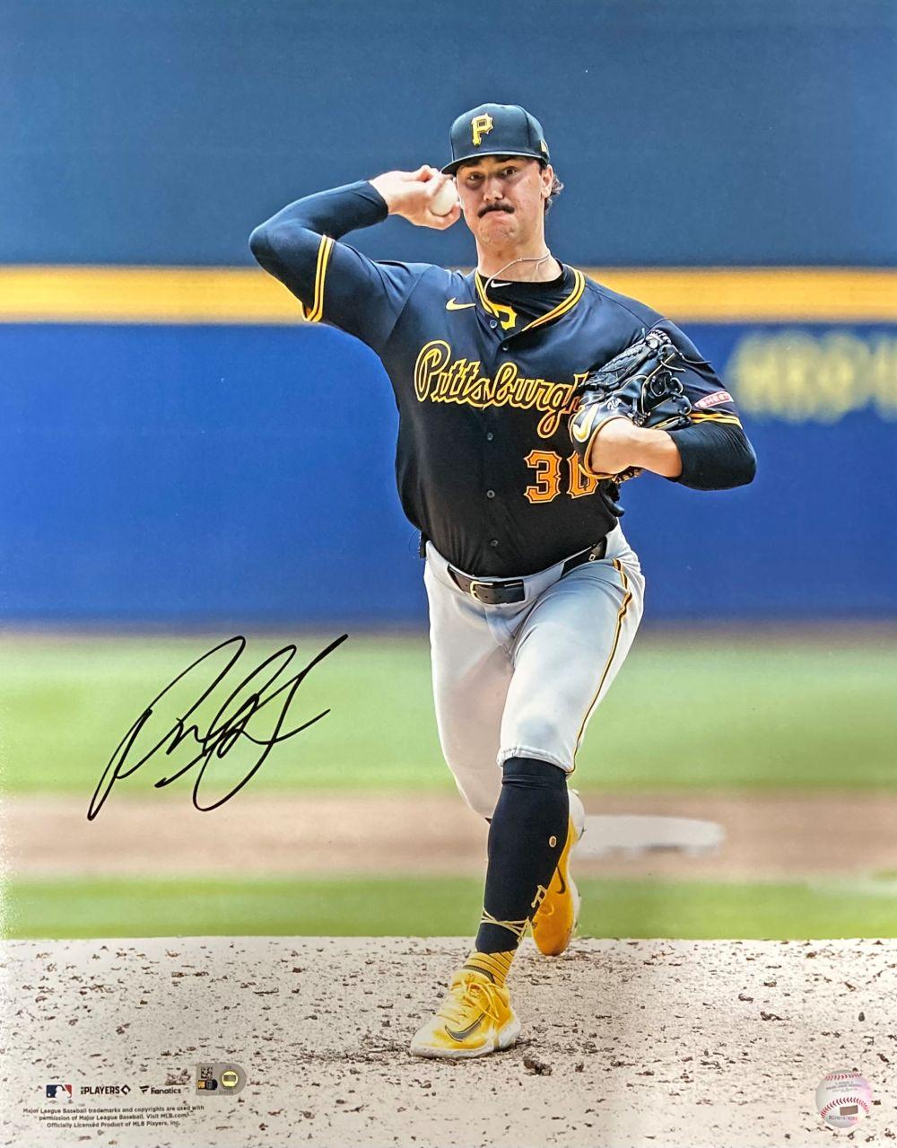 Paul Skenes Signed Pittsburgh Pirates 16x20 Photo (MLB Certified ...