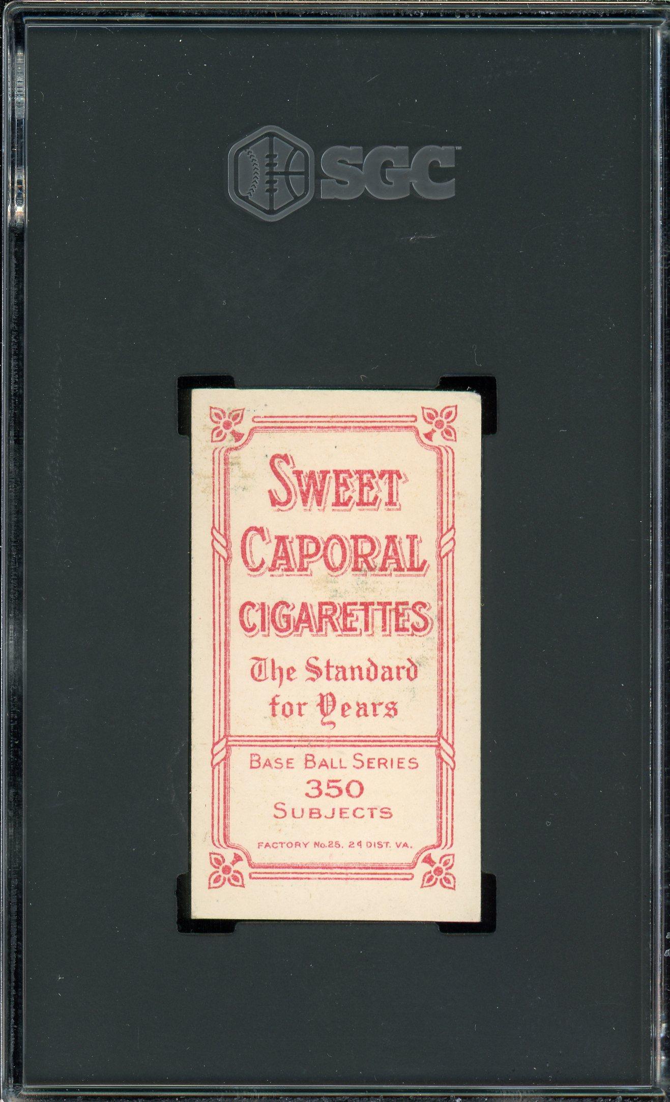 Jimmy Slagle 1910 Sweet Caporal T206 Card SGC 4 | Auction of Champions