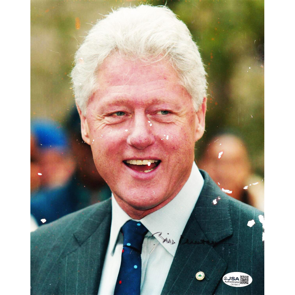 Bill Clinton Signed 8x10 Photo (JSA COA) See Decription | Auction of ...