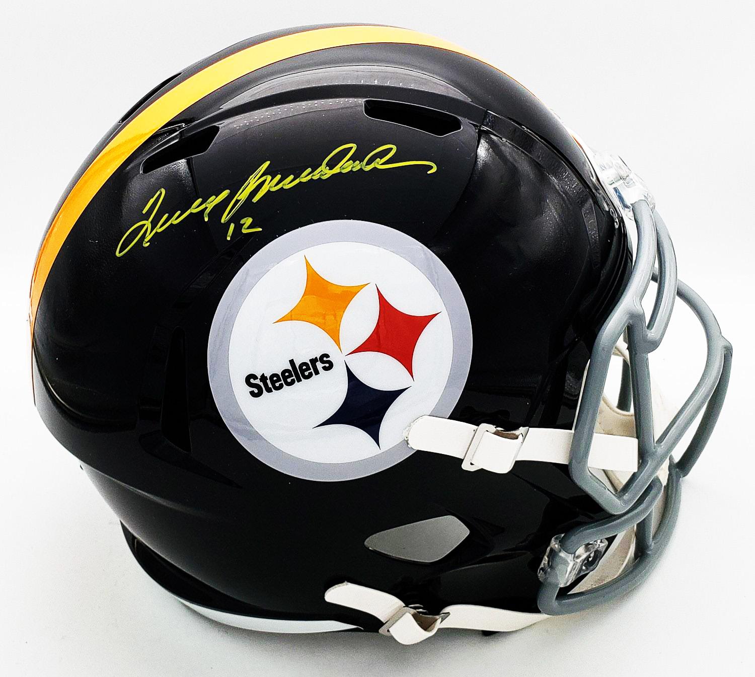 Terry Bradshaw Signed Full Size Replica Pittsburgh Steelers Speed ...