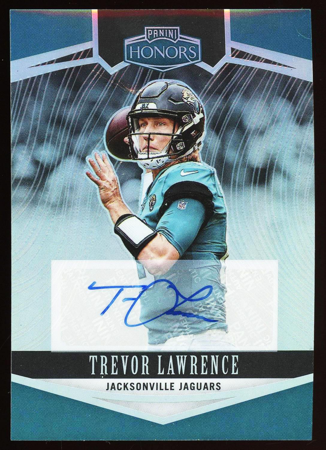 Trevor Lawrence 2022 Panini Honors Autograph Card 17/25! | Auction of ...
