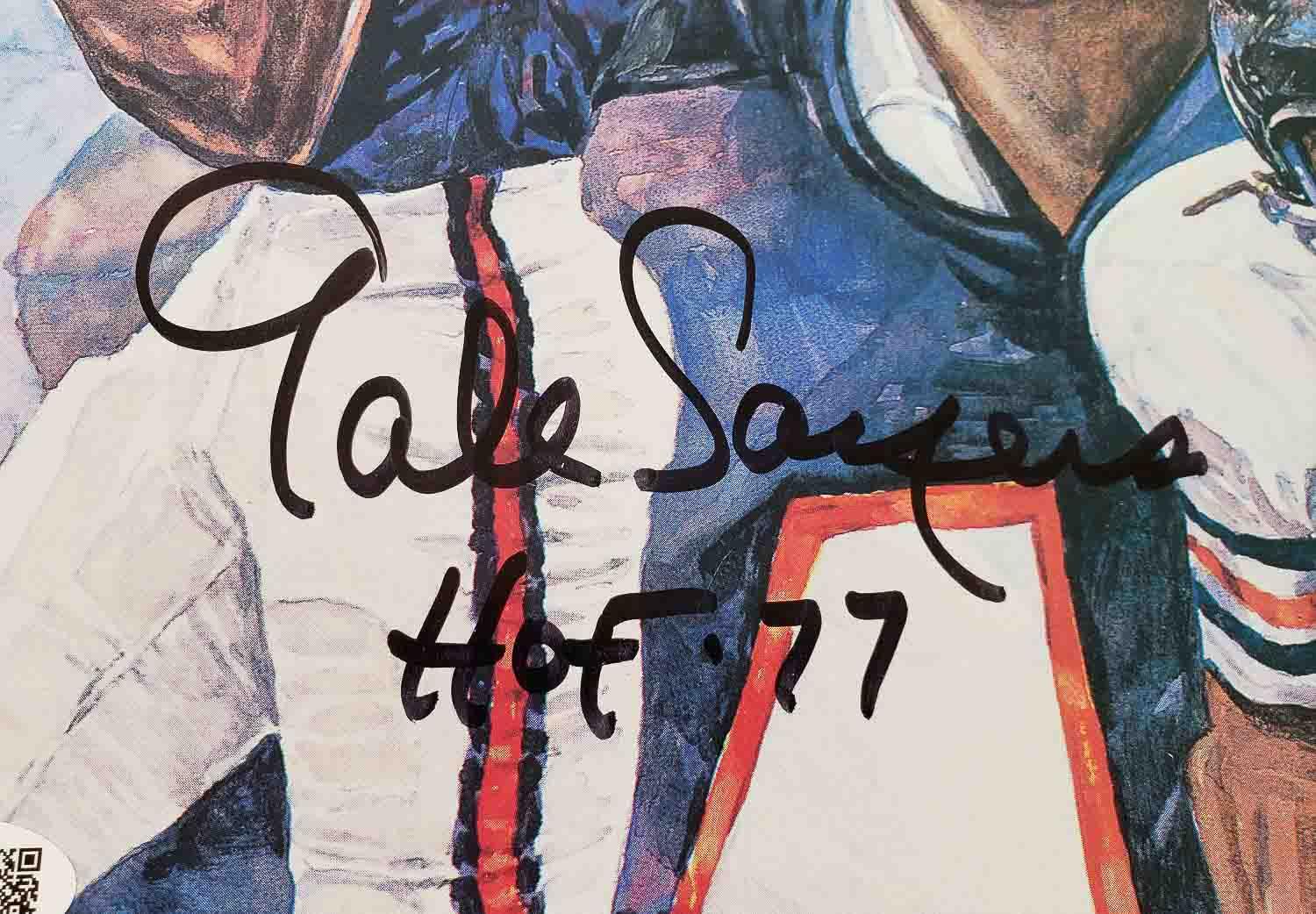 Gale Sayers "HOF 77" Signed Legends Sports Memorabilia Magazine (JSA ...