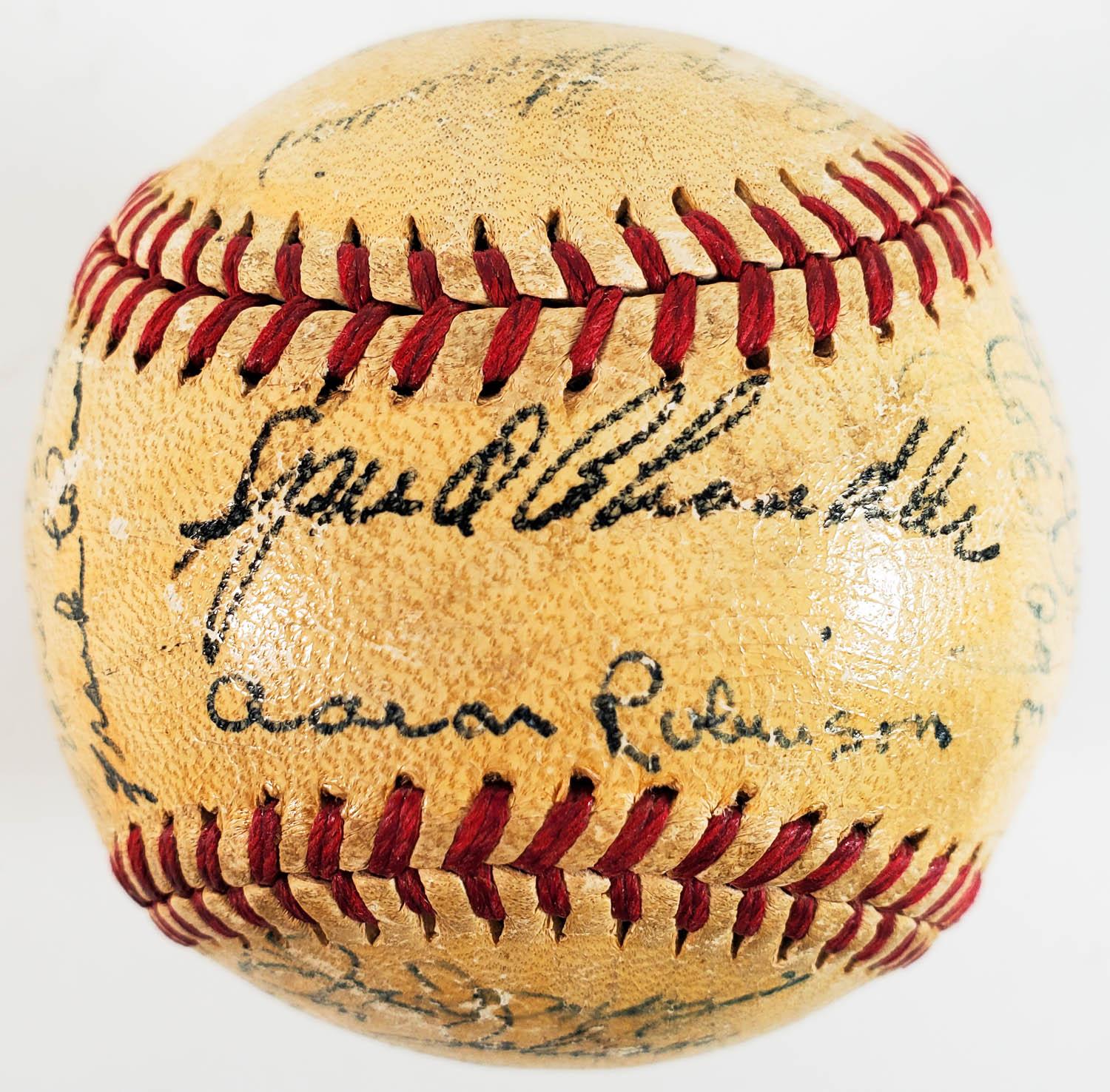 1947 World Series Champion New York Yankees Team (x25) Joe DiMaggio ...