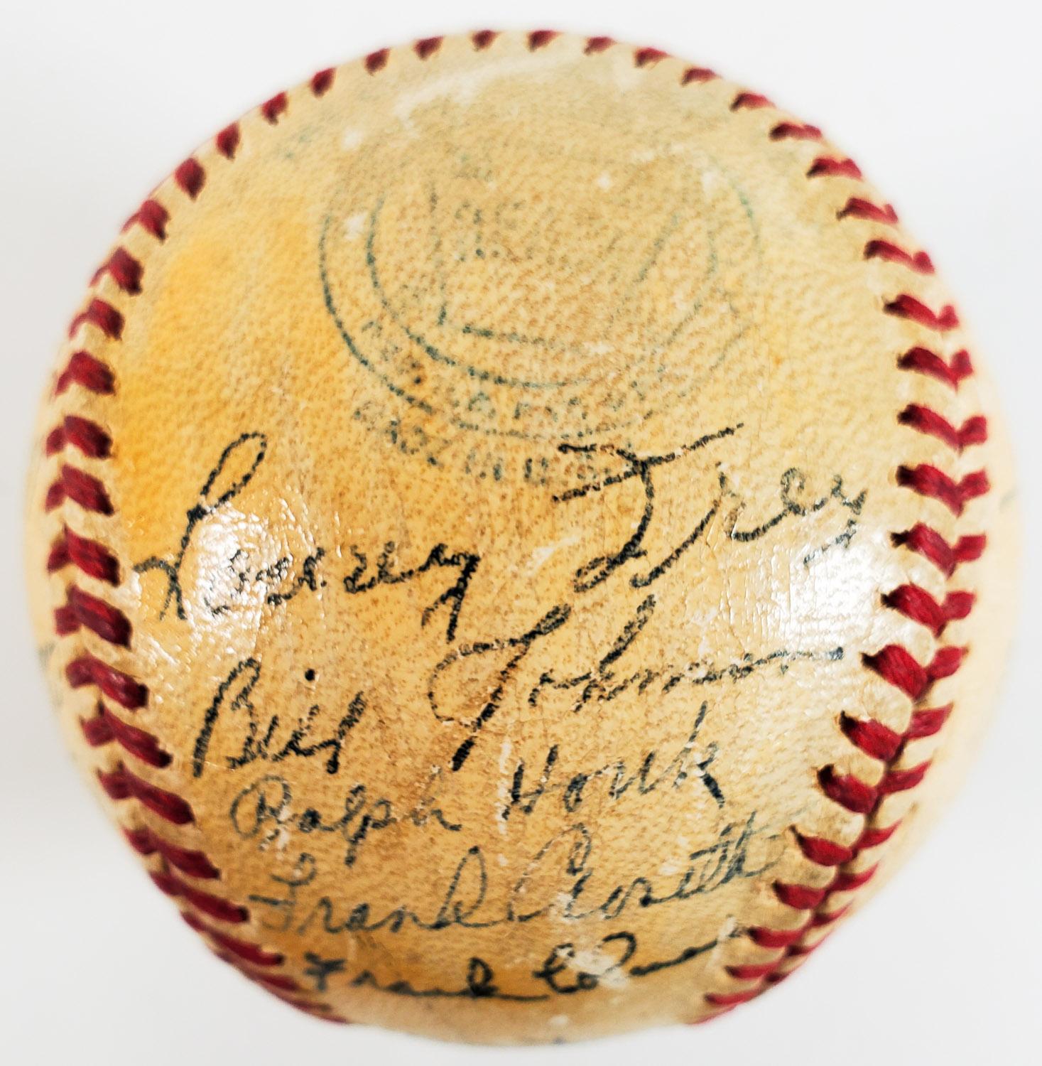 1947 World Series Champion New York Yankees Team (x25) Joe DiMaggio ...