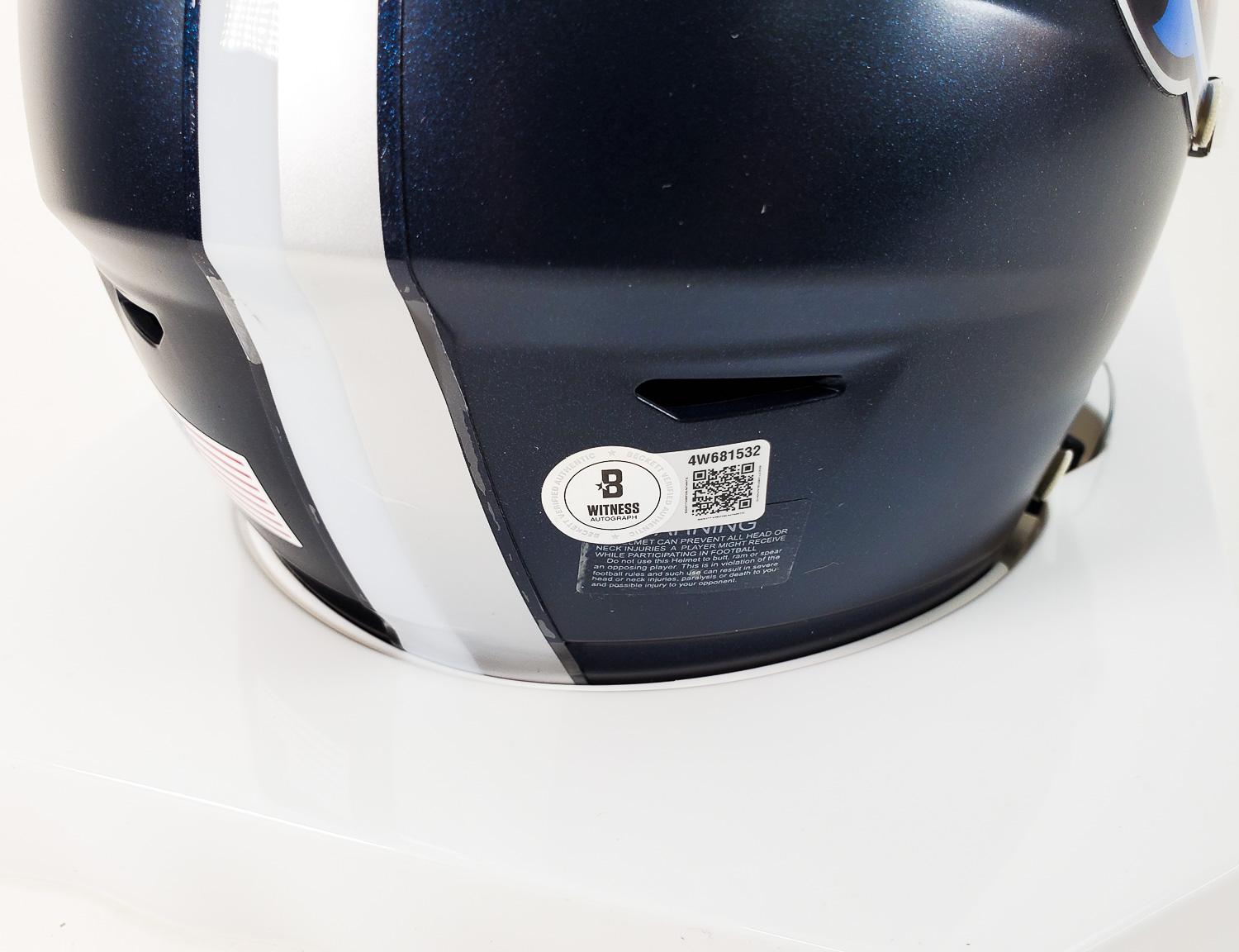 Derrick Henry Signed Tennessee Titans Speedflex Mid Size MIDI Helmet ...