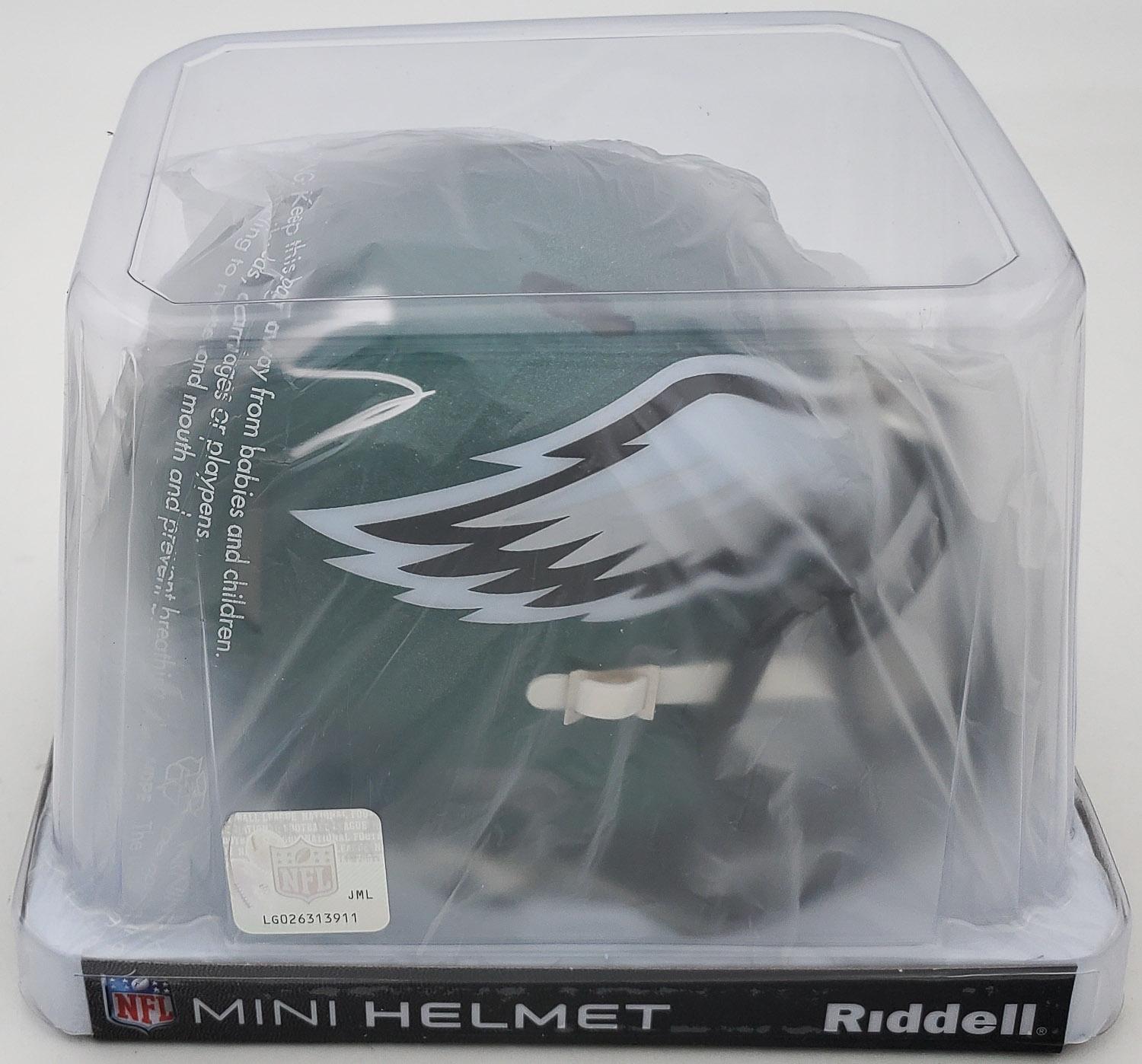 LeSean McCoy Signed Philadelphia Eagles Speed Mini Helmet (JSA Witness ...