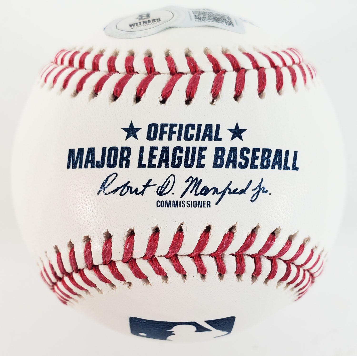 Josue De Paula Signed OML Baseball (Beckett Witness Certified ...