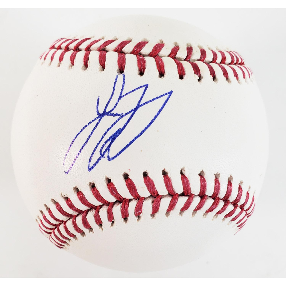 Josue De Paula Signed OML Baseball (Beckett Witness Certified ...